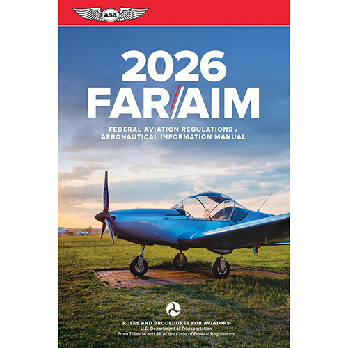 ASA 2026 FAR/AIM Manual | Softcover
