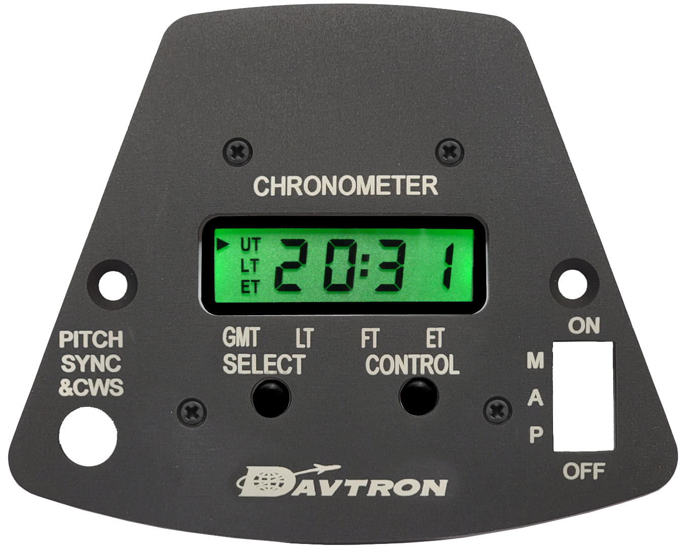 MB800AIS Yoke Mount Digital Clock for Beechcraft King Air | 28V, TCS ...