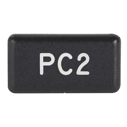 Horizontal Legend Cap | PC2