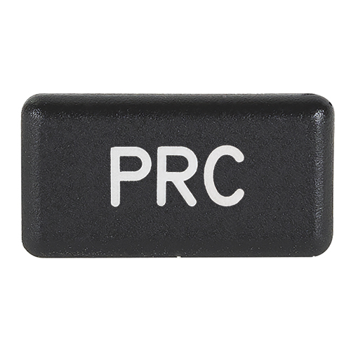 Horizontal Legend Cap | PRC