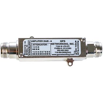 Mini Line GPS Amplifer | 20 dB Gain, TNC Connector