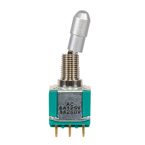 Green Series Toggle Switch | Locking, SPDT, ON-ON
