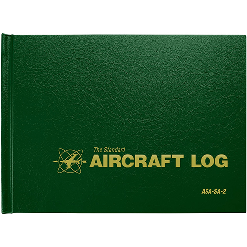 The Standard Aircraft Log | Hardcover, Green